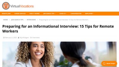 Module 4: LMI Interviews | WorkBC Virtual Resources Centre